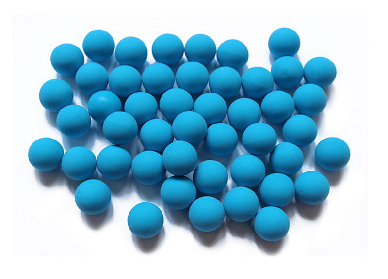 Wearable4U .43 Cal Reusable Blue Rubber Balls for Paintball Gun 100 ...