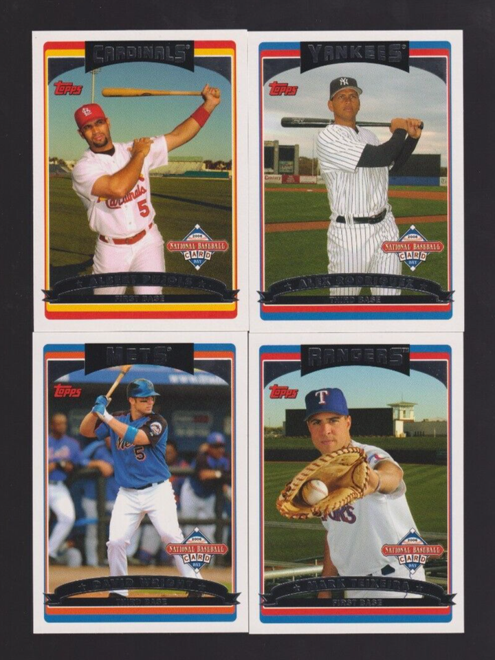 2006 Upper Deck - Topps - National Baseball Card Day Complete Set (1-13 ...