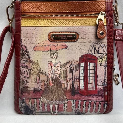 Nicole Lee London Telephone Booth Crossbody bag | eBay