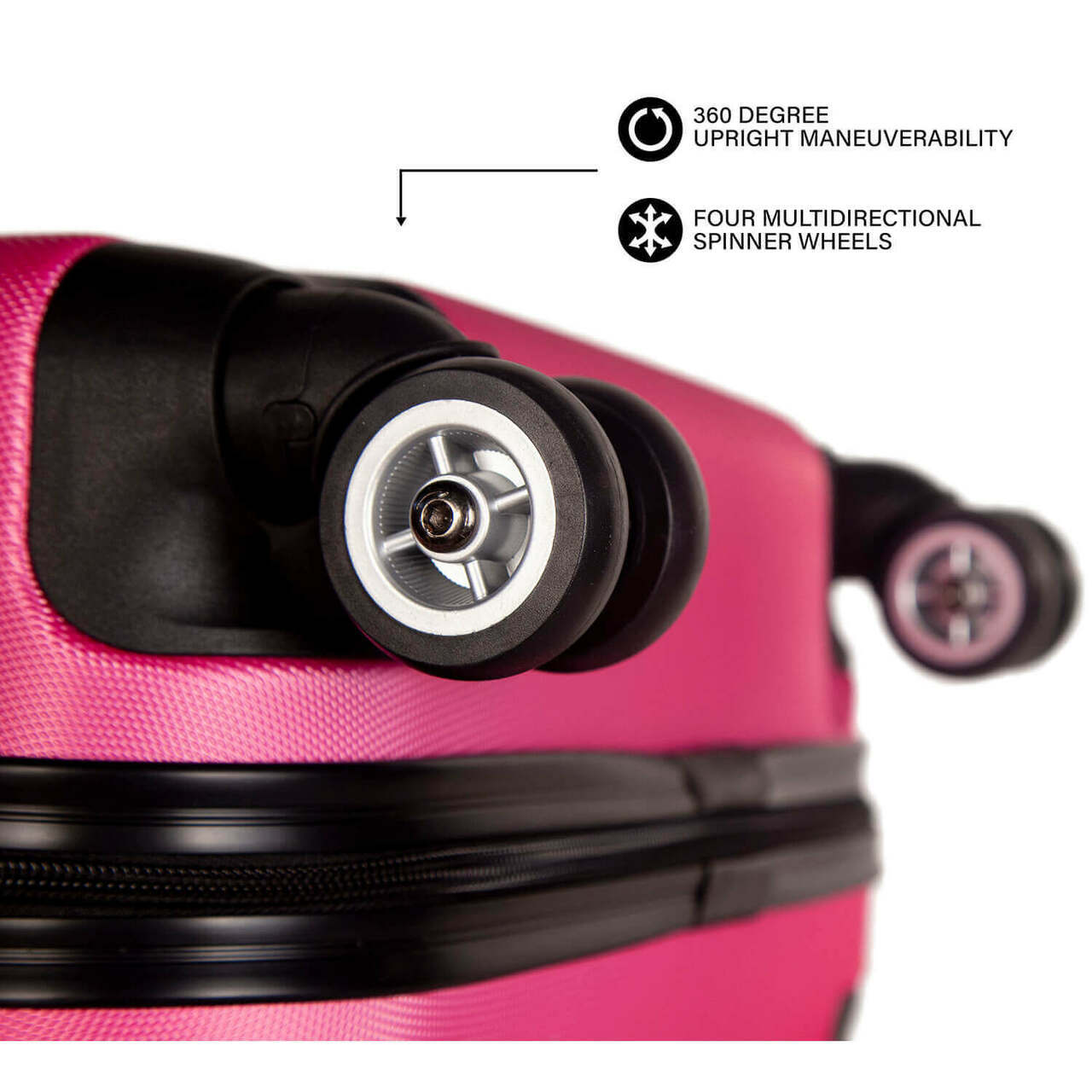 Denco Sports Luggage NBA 20" Domestic Carry-On Silver Hardside Carry-On ...