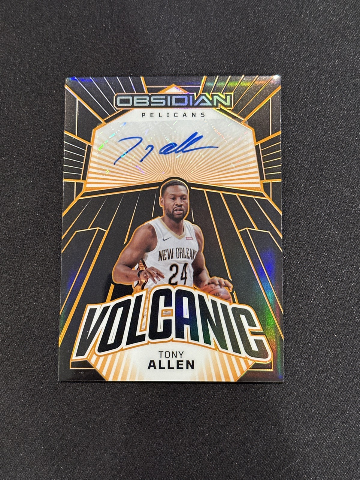 Tony Allen 2022 Obsidian #VS-APN Volcanic Signatures - Electric Etch ...