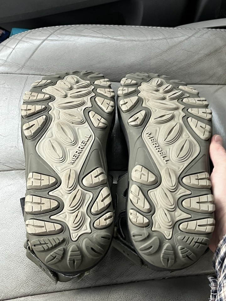 Men’s Merrell Huntington Convertible Sport Olive Green hiking sandals ...