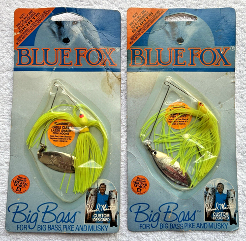Blue Fox Roland Martin Spinnerbait Fishing Lure - 1/4 oz. Vintage and ...