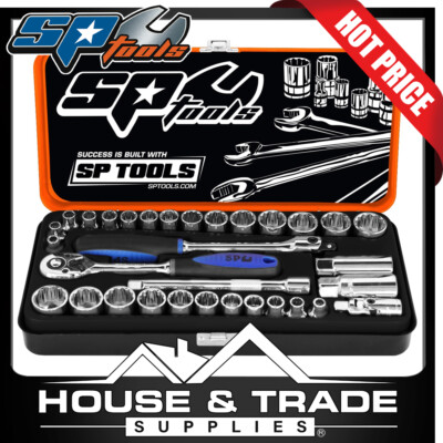 SP Tools Socket Set 32 Piece 3/8" 6 Point METRIC/SAE SP20202 | eBay