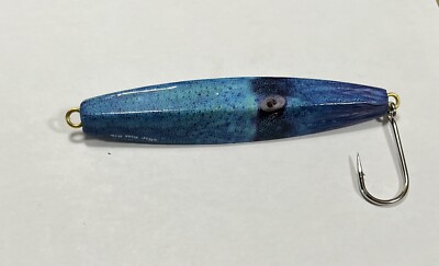 16 Oz diamond Jig, Saltwater Jig, Rock Fishing, Ling Cod, Blue Squid | eBay