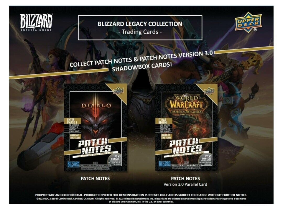 2023 Upper Deck Blizzard Legacy Collection Trading card Sealed Hobby ...