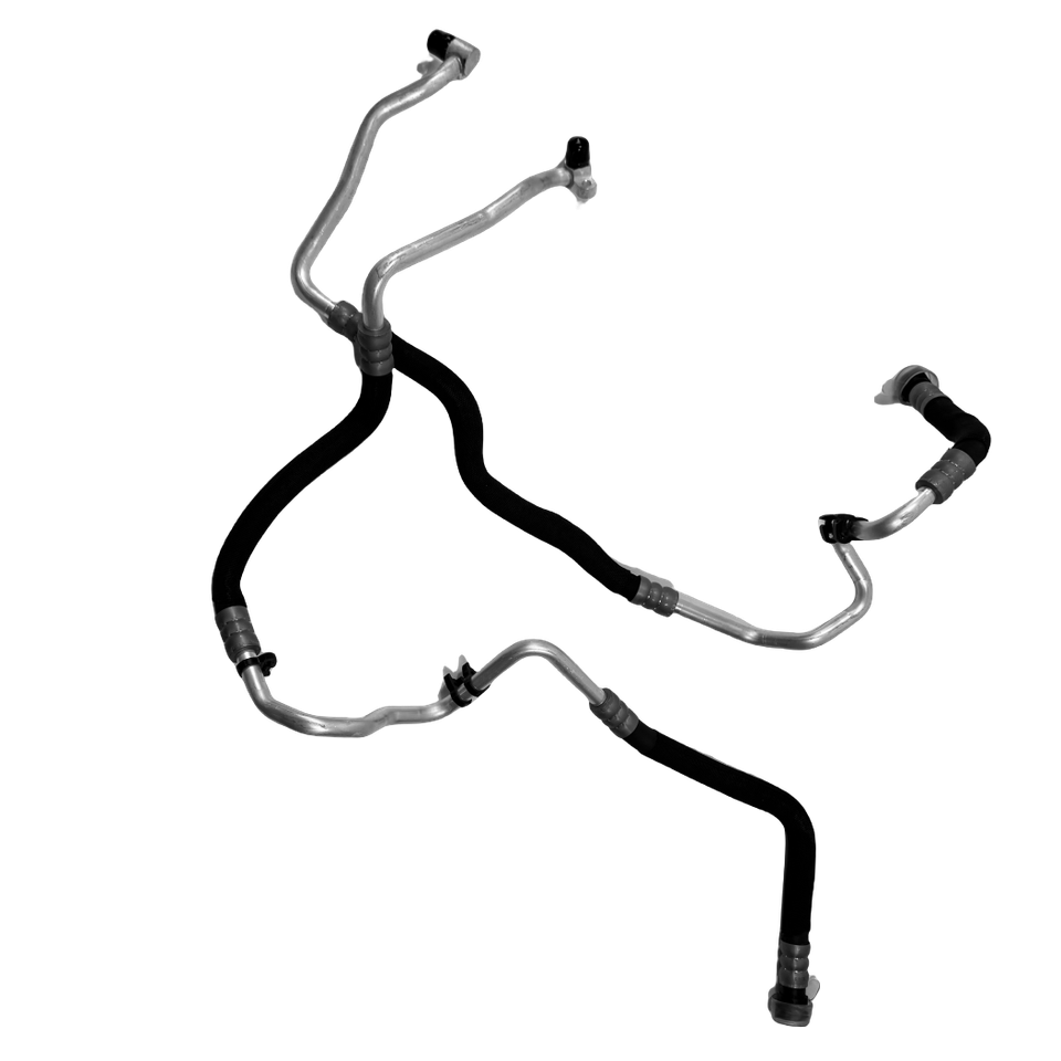 Engine Oil Cooler Line 17227589509 17227589510 For BMW 550i 550i GT ...