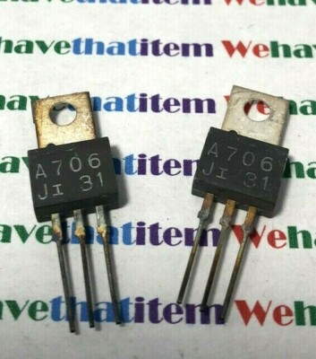 2SA706 / TRANSISTOR / 2 PIECES (QZTY) | eBay