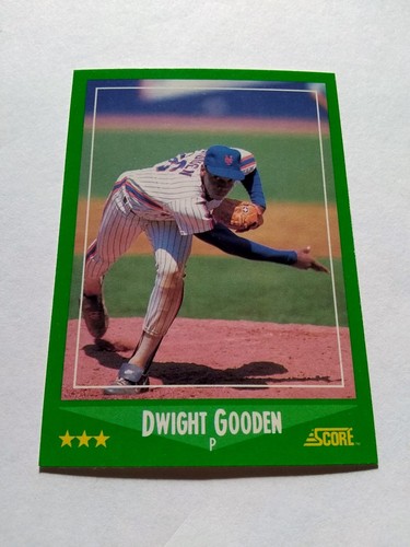 1988 Score Baseball Dwight Gooden #350 Factory Set Break NM-MT | eBay