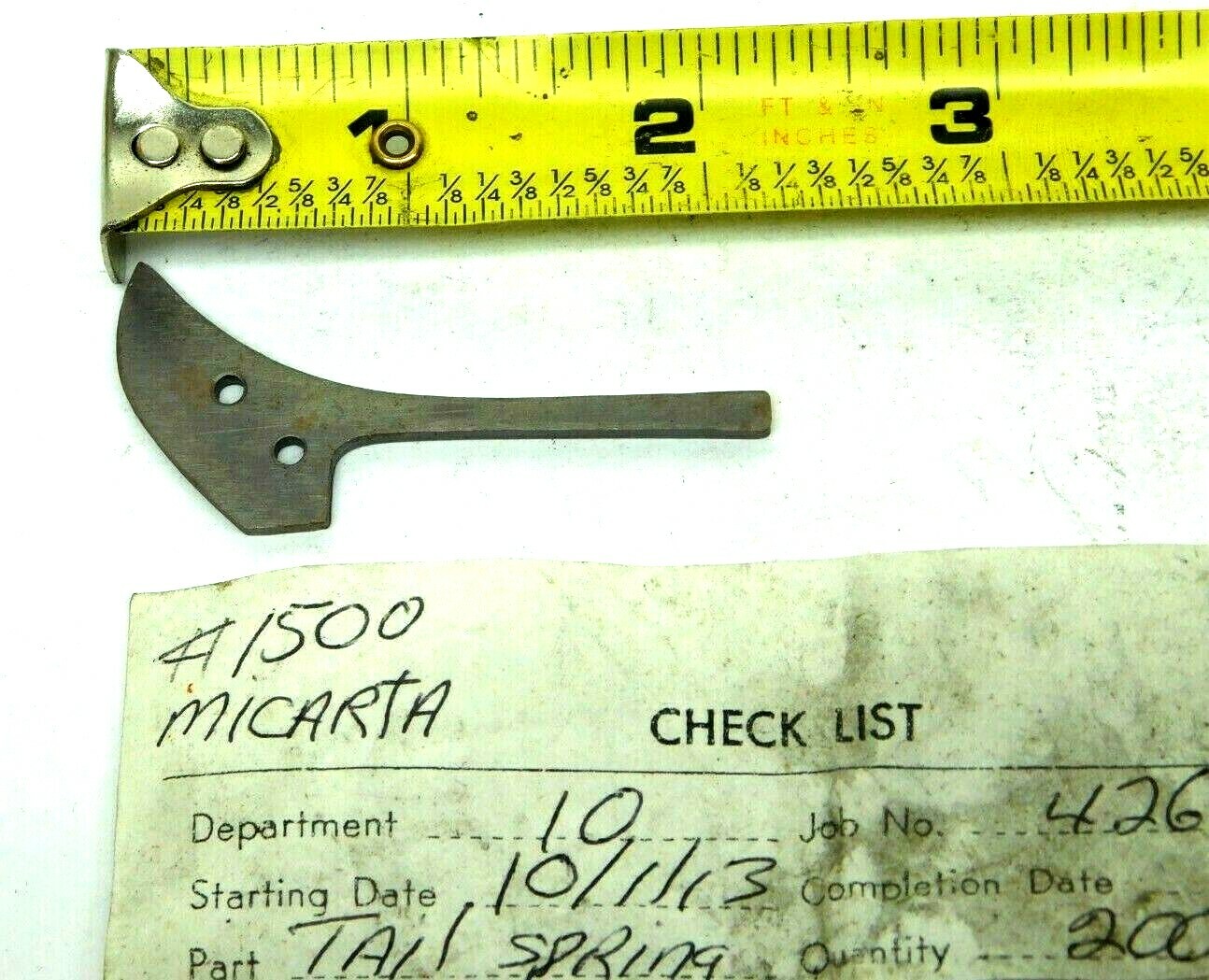 NEW! Queen #1500 TAIL LOCK SPRING POCKET KNIFE REPLACEMENT SPRING QC | eBay