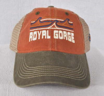 *ROYAL GORGE ARKANSAS RIVER* COLORADO Trucker mesh Ball cap hat ...