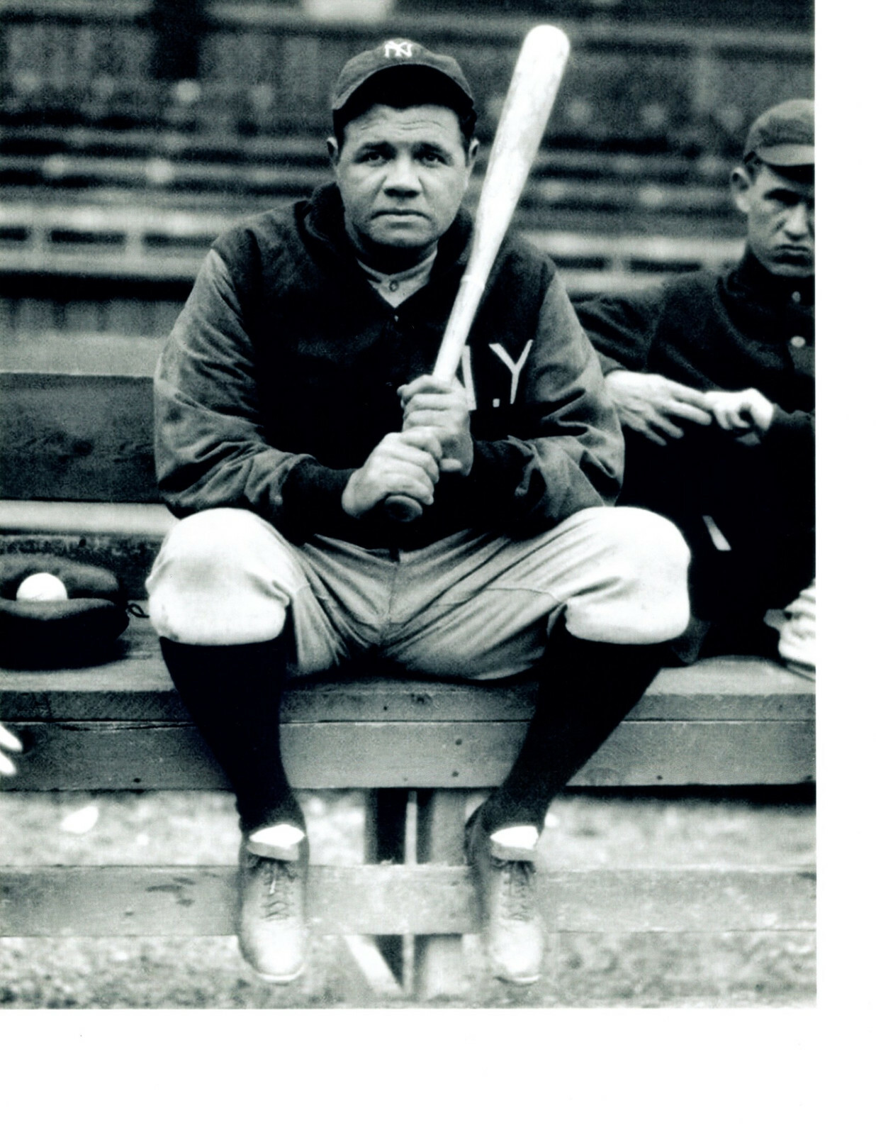 NEW YORK YANKEES BABE RUTH 8X10 PHOTO HOF BASEBALL | eBay
