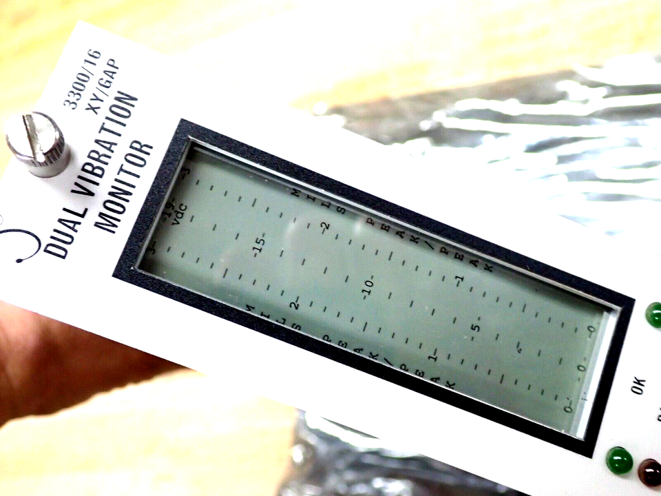 Bently Nevada Dual Vibration XY/GAP MONITOR 3300/16 | eBay