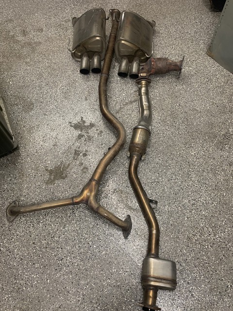 2015-2020 Subaru WRX 2.0 Turbo OEM FULL EXHAUST 44612AA771 44621AA140 ...