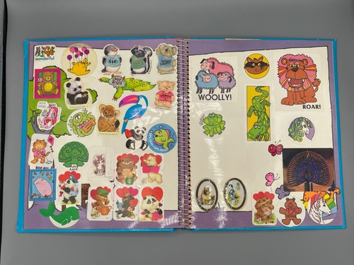 Vintage Imperial Toy Co 1982 Sticker Collection Album Gentle Treasures ...