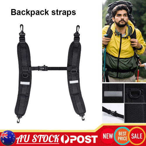 2pcs Adjustable Padded Shoulder Straps For Outdoor Sports Picnic Travel ...