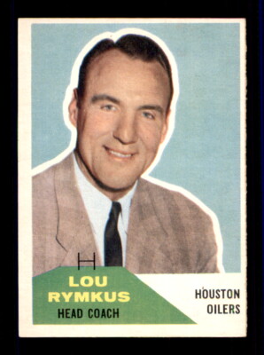 1960 Fleer #80 Lou Rymkus - Crease Free | eBay
