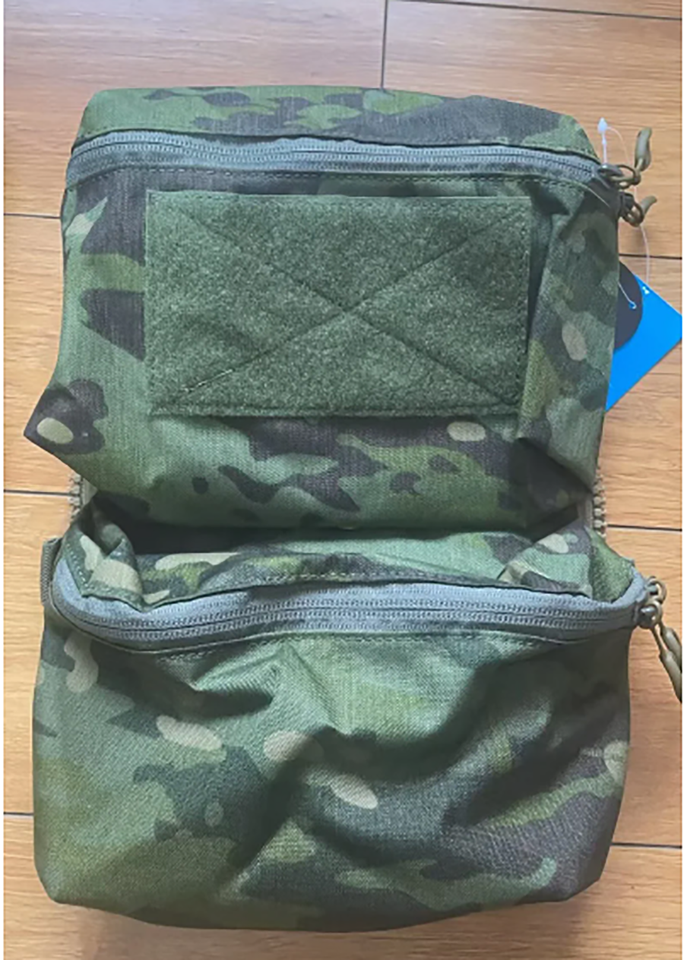 Dual Pocket Multi-Purpose Backboard Bag Desert Tiger Spot/Vietnam AOR1 ...
