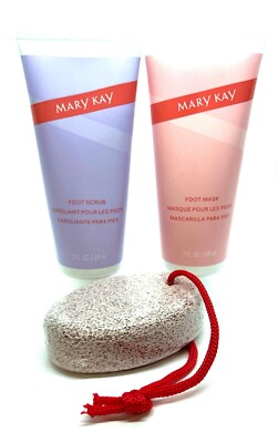 MARY KAY PEDICURE~YOU CHOOSE PRODUCT~FOOT SCRUB, FOOT MASK, PUMICE ...