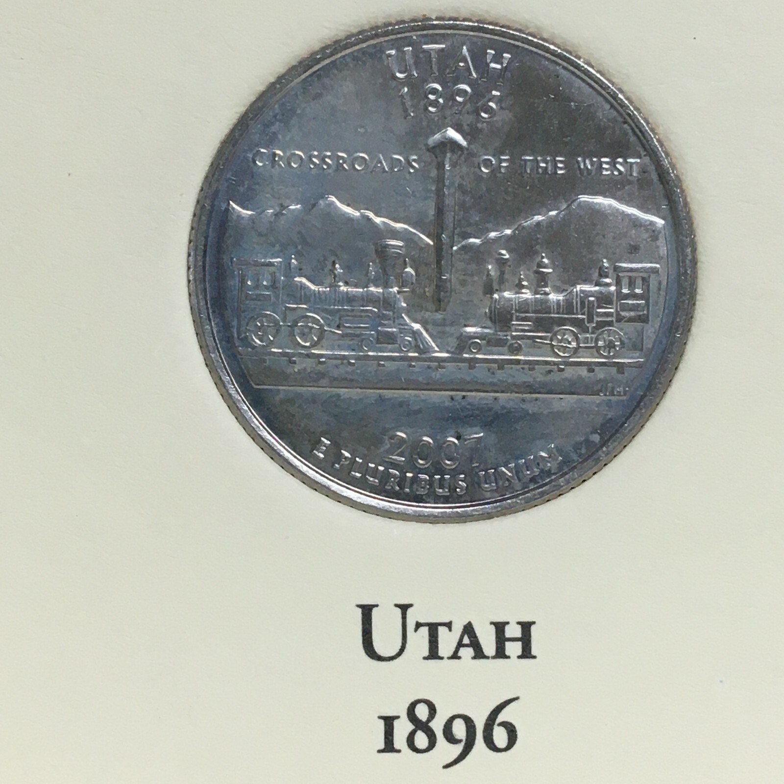 State Quarters B U D Mint Utah | eBay