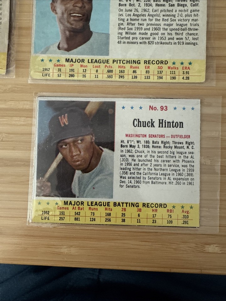 1963 Post Baseball Cards - H.O.F. | eBay