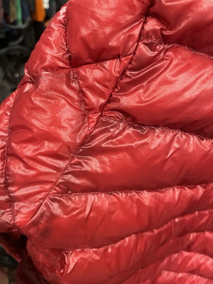 Moncler Puffer Jacket Moncler “Dominic” Light Down Shell Red Size 4 ...