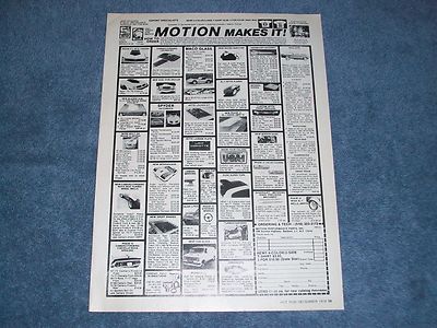 1978 Motion Performance Parts Vintage Ad Phase III Vega Corvette Maco ...