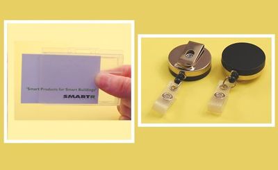 Security Pass, ID card, Access Badge Holder kit with choice of badge ...