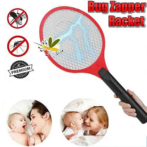 Bug Zapper Electric Tennis Racket Mosquito Fly Swatter Insect Killer ...