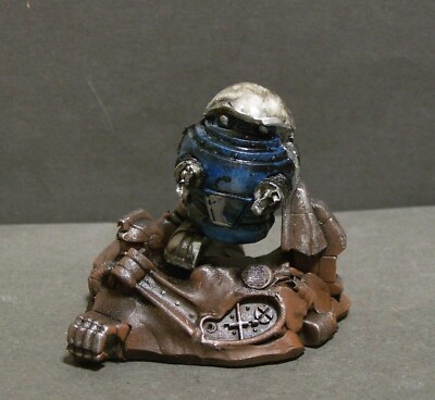 Custom Rascal Robot, Pocket Bot "THE ZOMBOT" ZOMBIE MINI STATUE D1 | eBay