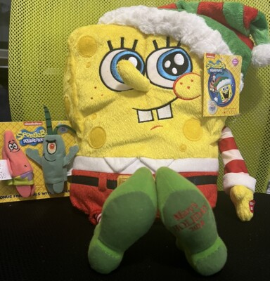 New 2014 Macy's Talking SpongeBob SquarePants Christmas Elf with ...