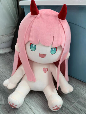 DARLING in the FRANXX 02 Zero Two Plush Doll CODE:002 40cm Stuffed Toys ...