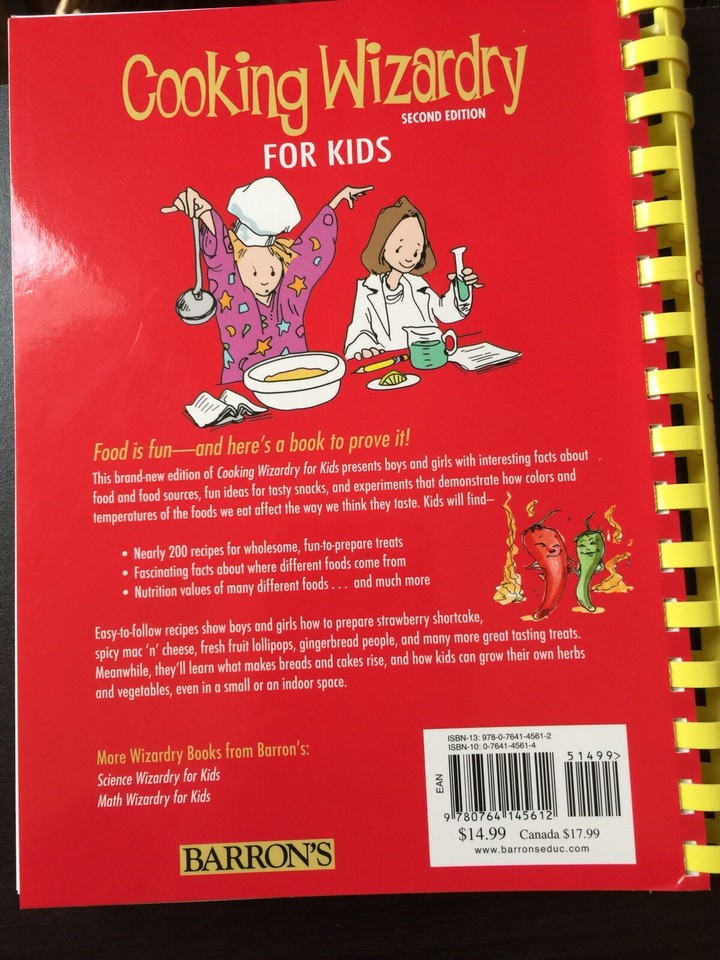 Cooking Wizardy Second Edition For Kids. Fun Way To Learn Cooking For ...