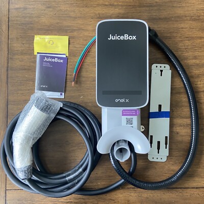 Enel X JuiceBox 40Amp Home Charging Station EV Electric Vehicle Charger ...