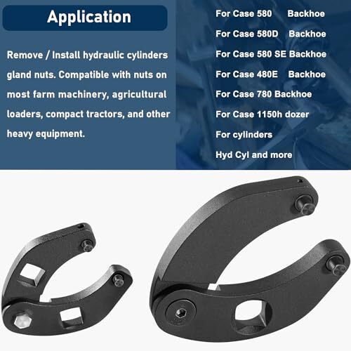 1266 Adjustable Gland Nut Wrench & 7463 Small Universal Gland Nut ...