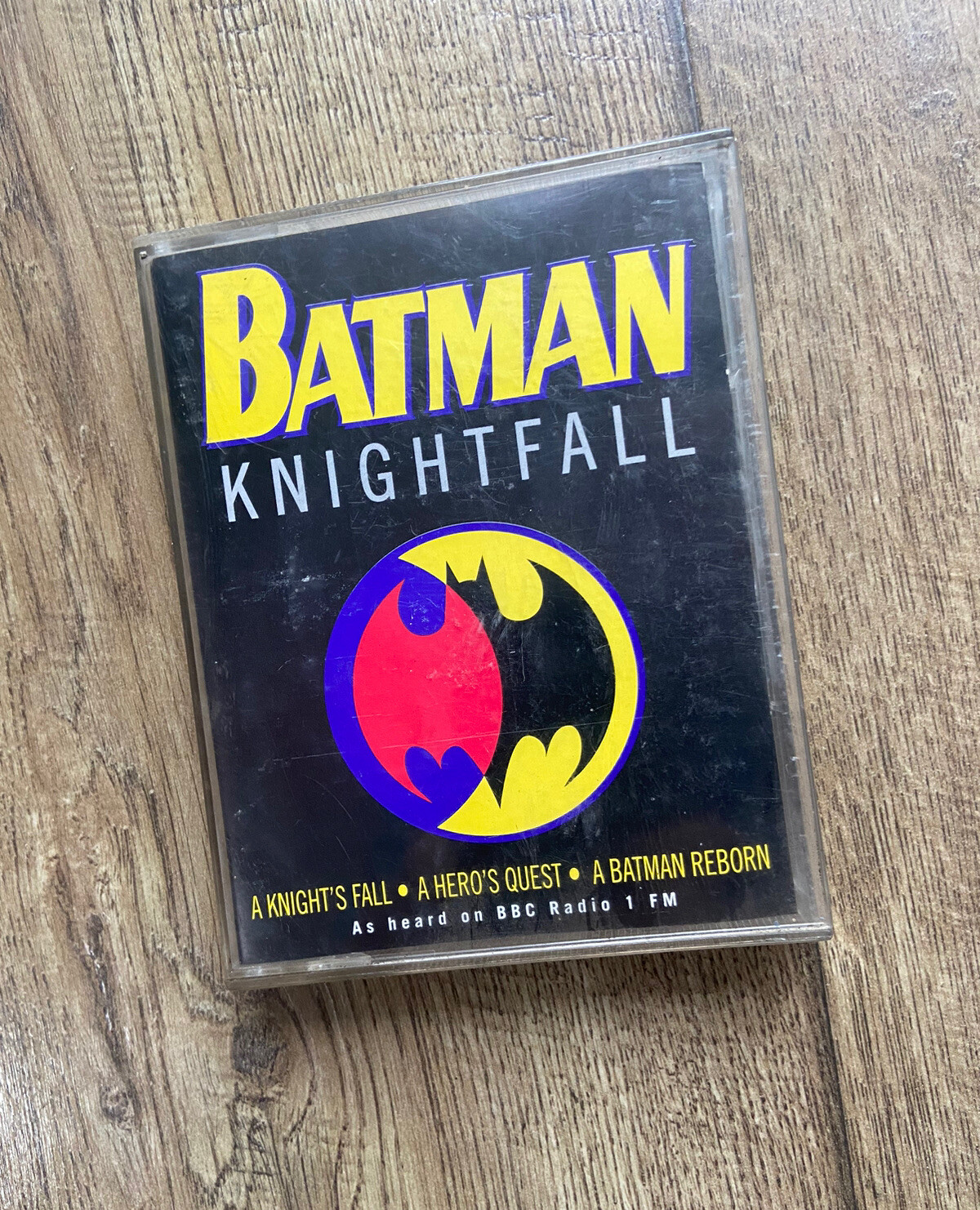Batman Knightfall 2 X Cassette Very RARE 1994 BBC Radio 1 Drama for ...
