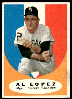 1961 Topps Al Lopez ⁞ Chicago White Sox #132 | eBay