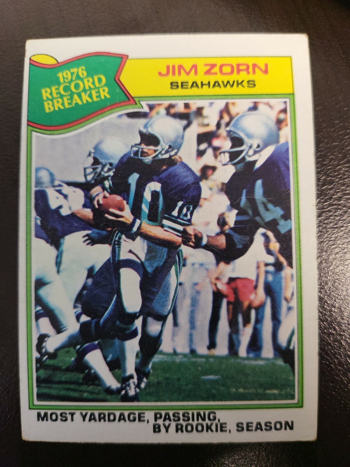 1977 Topps Jim Zorn NRMT card #455. | eBay