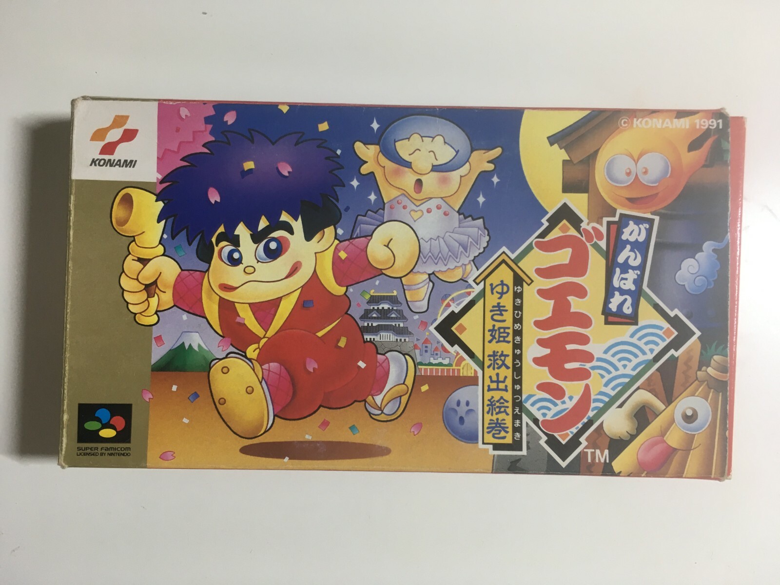 BOXED NINTENDO SUPER FAMICOM GANBARE Goemon JAPAN | eBay