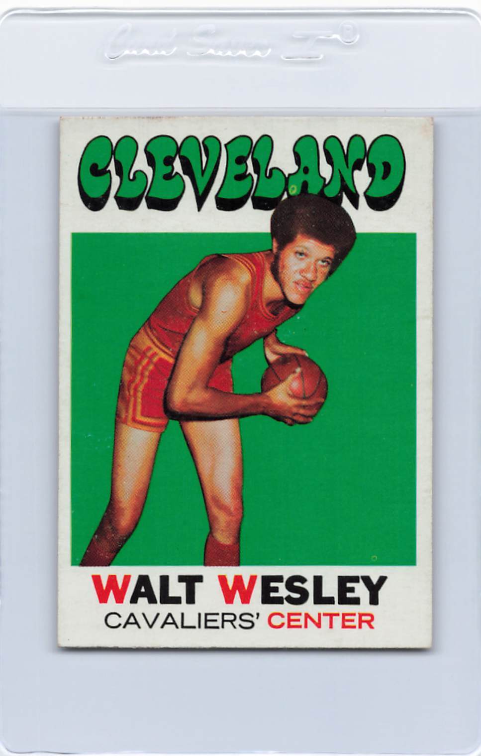 1971/72 Topps #52 Walt Wesley Cavaliers EX/MT *DA8530 | eBay