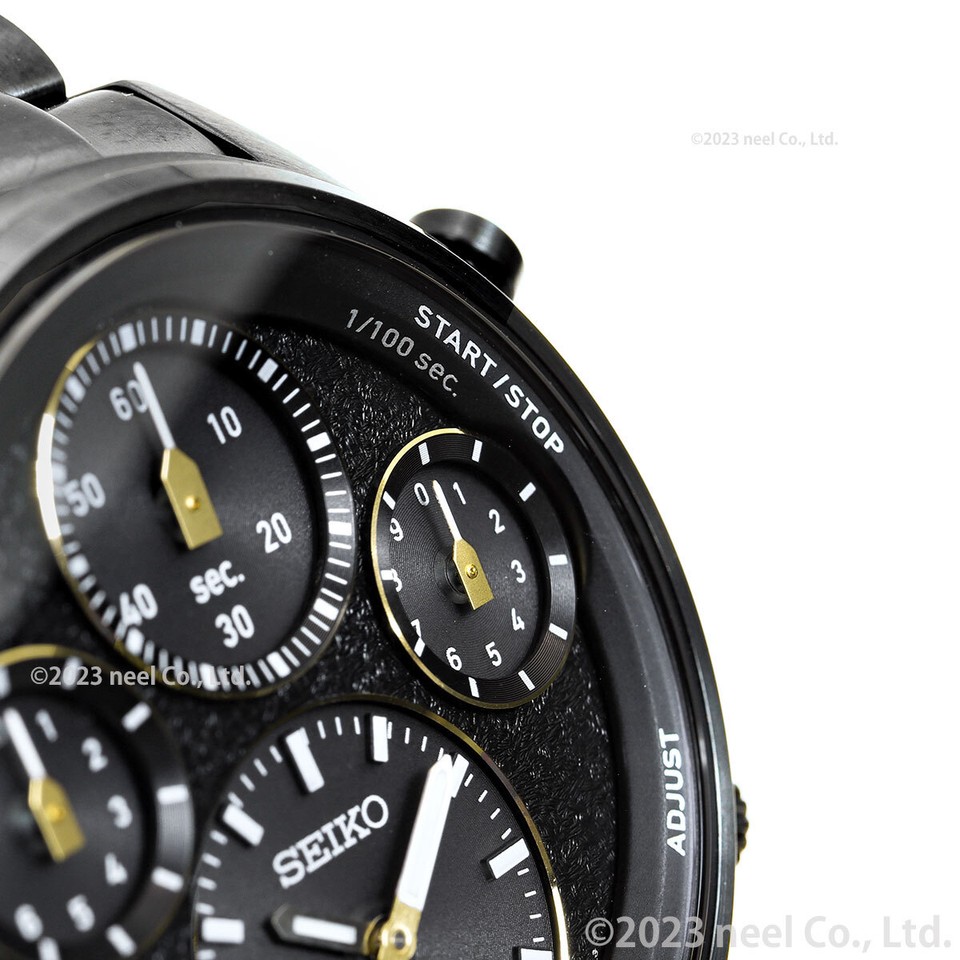 SEIKO PROSPEX SBER007 Black SPEEDTIMER Chronograph Solar Men's Watch New in Box | eBay