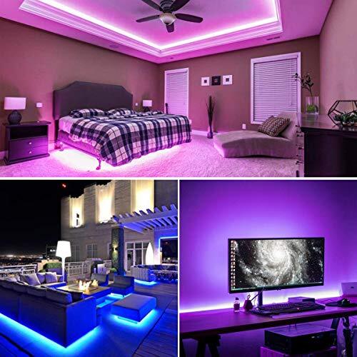 Led Strip Lights 6.56ft For 4060in Tv 16 Color Changing 5050 Leds Bias ...