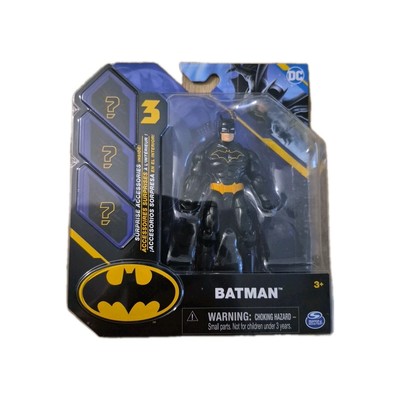 Spin Master DC Batman *Black* Batman 4" Figure | eBay