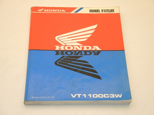 Revue technique / manuel atelier HONDA SHADOW VT 1100 C3 de 1998 | eBay