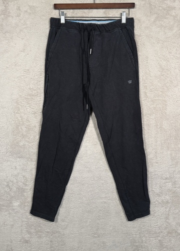 Mack Weldon Ace Sweatpants Men’s Small Black Cotton Blend Modern Lounge ...