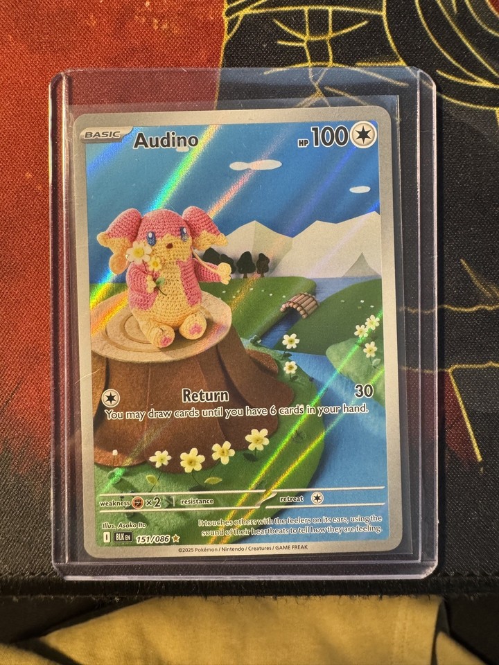 Pokemon Black Bolt & White Flare - IRs - Scrafty, Lillipup, Audino ...