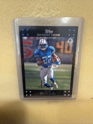 Tatum Bell 2007 Topps - Original 1st Edition - Lions #65 - “EX+” | eBay