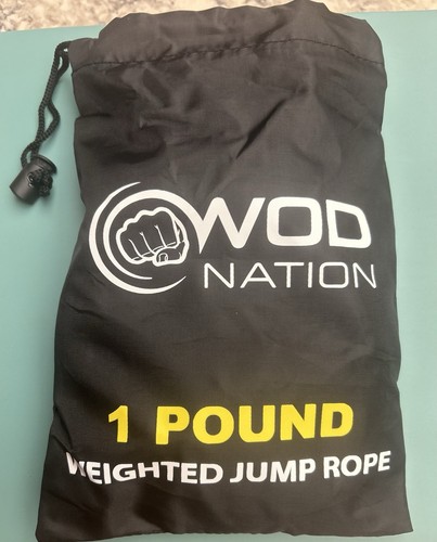 Weighted Jump Rope with Removable Weights for Women & Men- 1 Pound (1LB ...