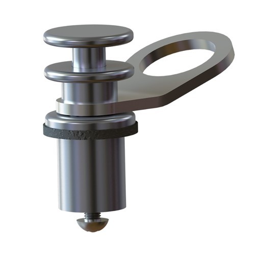 TACO Aluminum Quick-Release Fender Lock f/Pontoon Boats (F18-0186VEL-1 ...