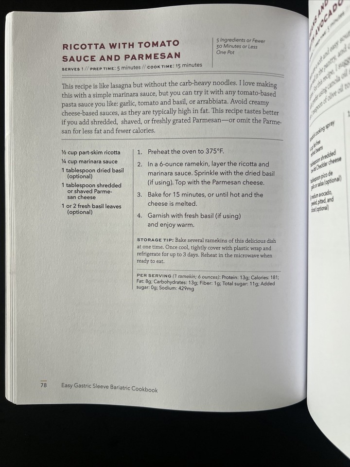 Easy Gastric Sleeve Bariatric Cookbook: 100 Recipes for Healing and ...